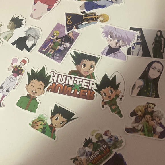 Other | 21 Hunter X Hunter Anime Stickers | Poshmark